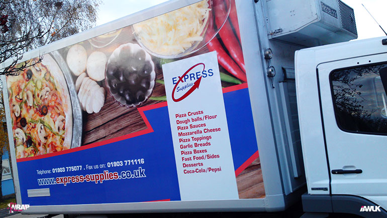 Food Van Graphics, Food Van Signwriting, Food Vehicle Stickers, Food ...